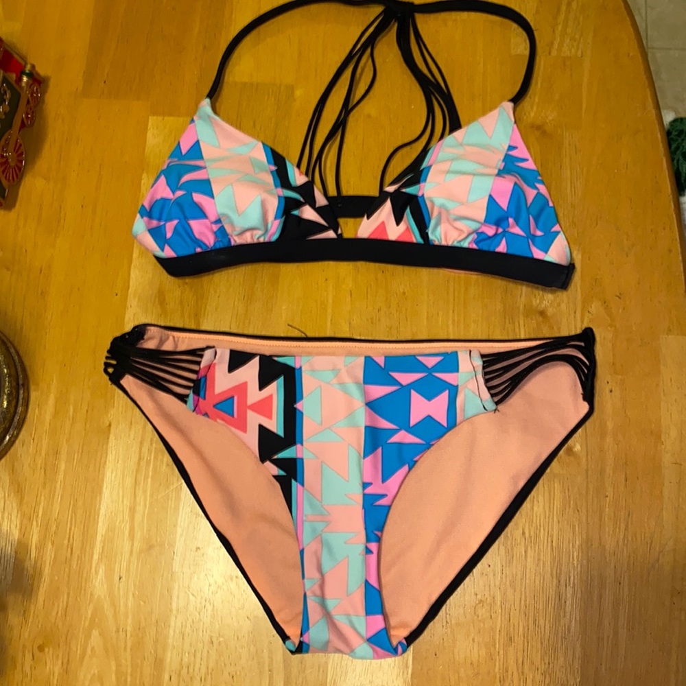 Target Triangle Bikini Set - Gem